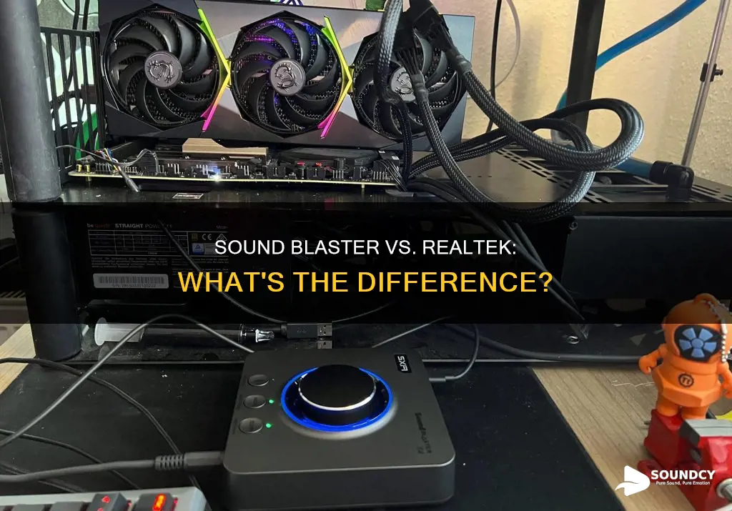 Sound Blaster Vs. Realtek: What's The Difference? | SoundCy
