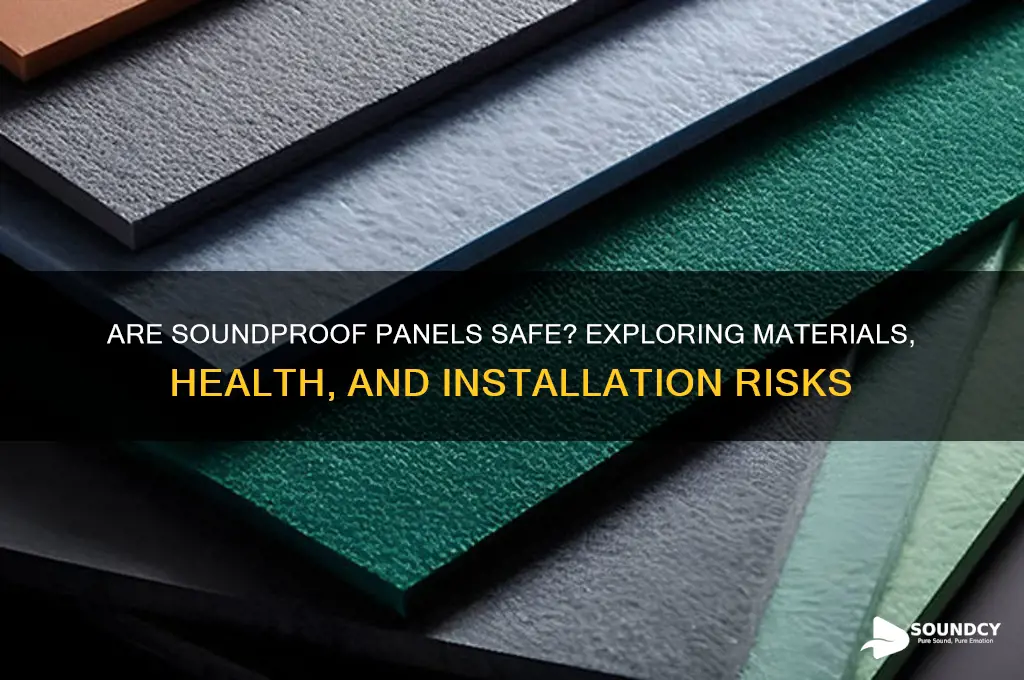 Are Soundproof Panels Safe? Exploring Materials, Health, And ...