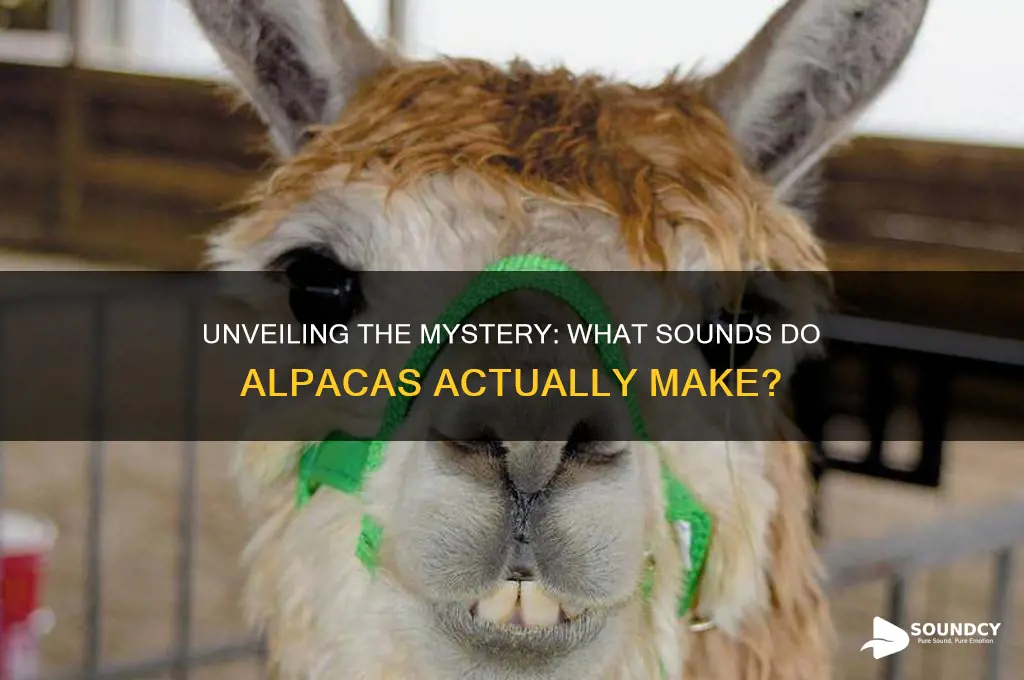 Unveiling The Mystery: What Sounds Do Alpacas Actually Make? | SoundCy