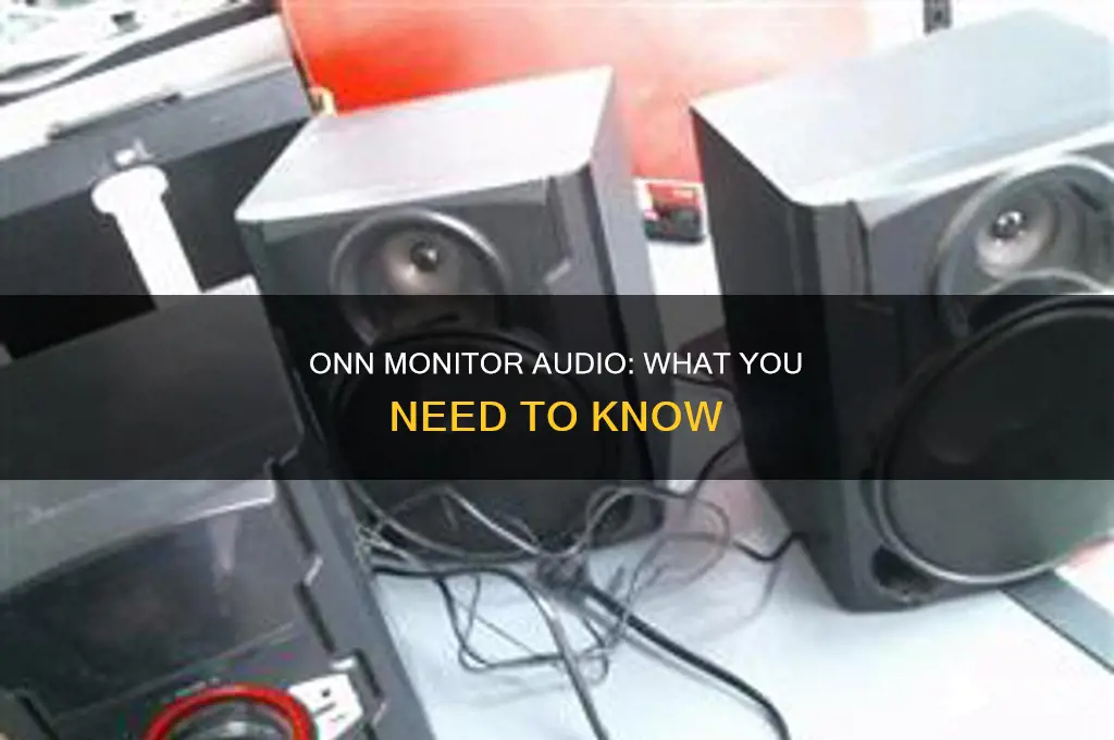 Onn Monitor Audio: What You Need To Know | SoundCy