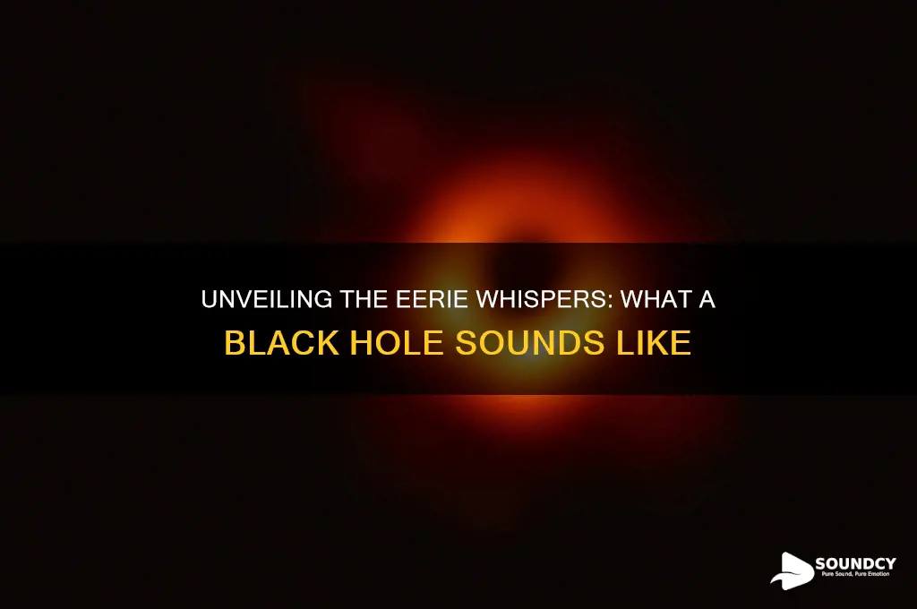 Unveiling The Eerie Whispers: What A Black Hole Sounds Like | SoundCy