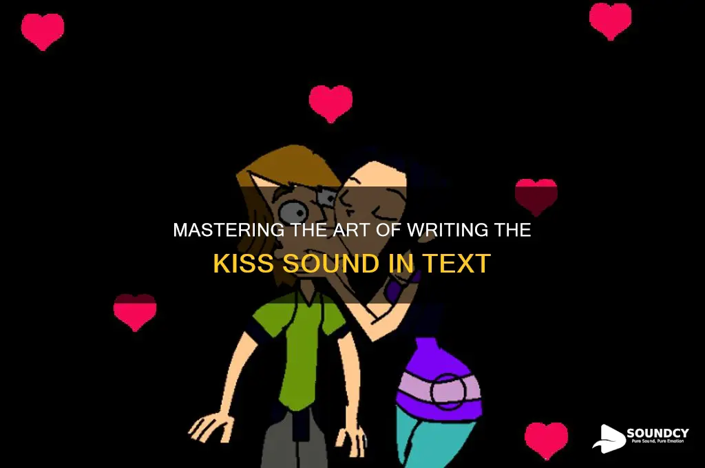 Mastering The Art Of Writing The Kiss Sound In Text | SoundCy