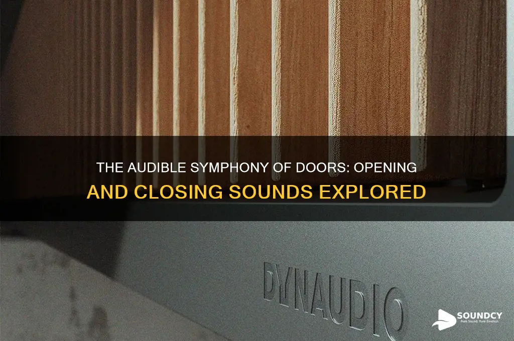 The Audible Symphony Of Doors: Opening And Closing Sounds Explored ...