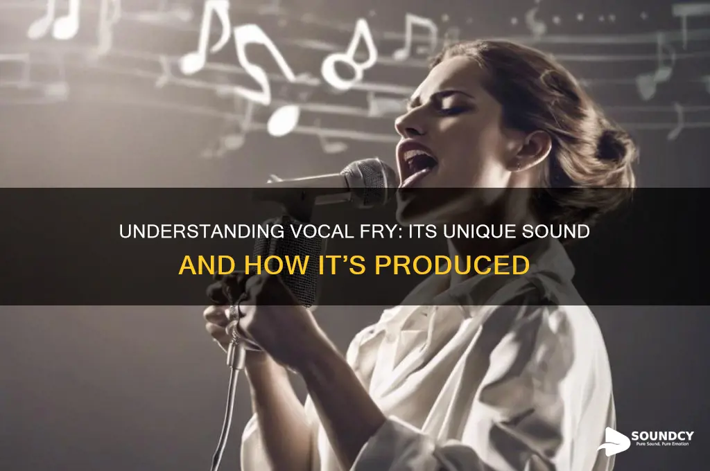 Understanding Vocal Fry: Its Unique Sound And How It’S Produced | SoundCy