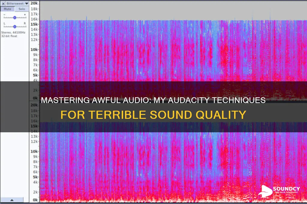 Mastering Awful Audio: My Audacity Techniques For Terrible Sound ...