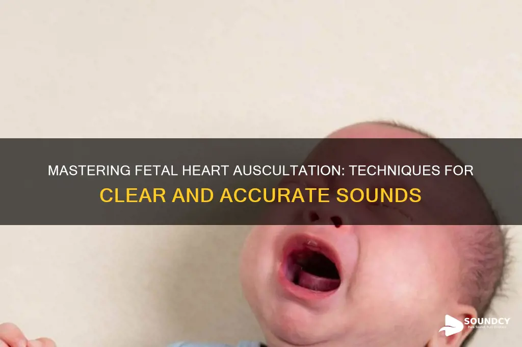 Mastering Fetal Heart Auscultation: Techniques For Clear And Accurate ...