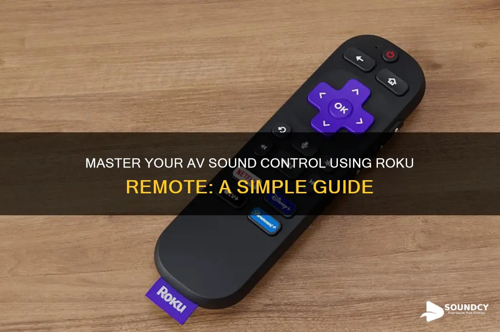 Master Your Av Sound Control Using Roku Remote: A Simple Guide | SoundCy