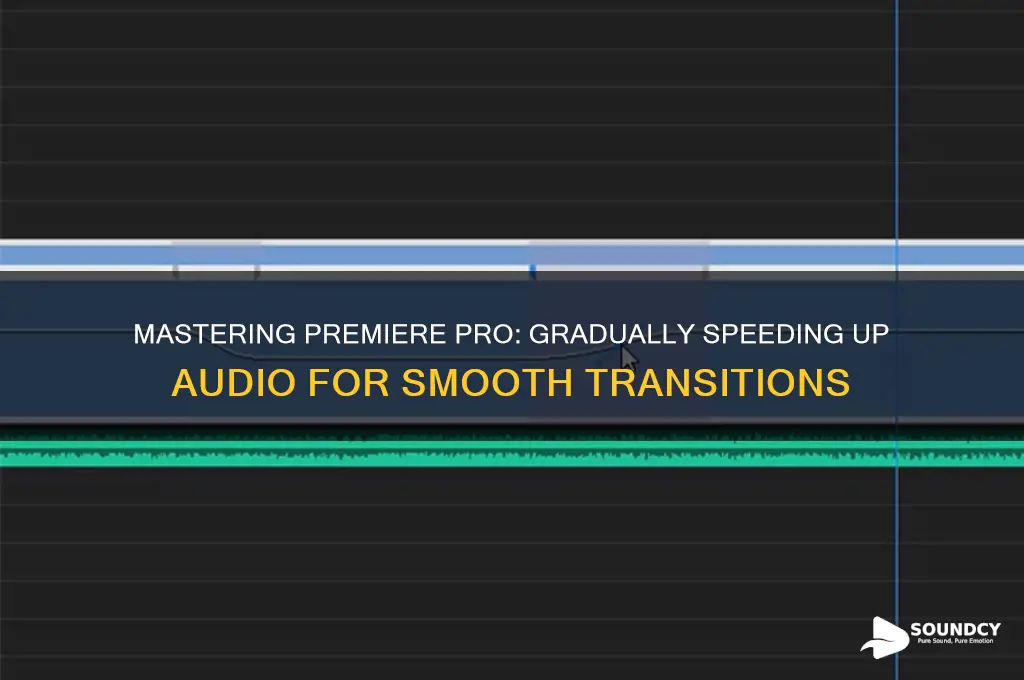 Mastering Premiere Pro: Gradually Speeding Up Audio For Smooth ...