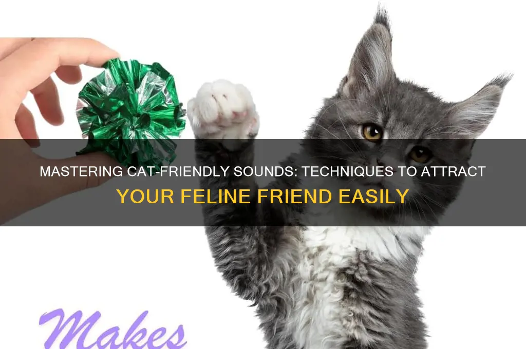 Mastering Cat-Friendly Sounds: Techniques To Attract Your Feline Friend ...