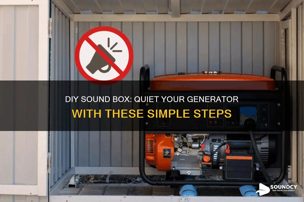 Diy Sound Box: Quiet Your Generator With These Simple Steps | SoundCy