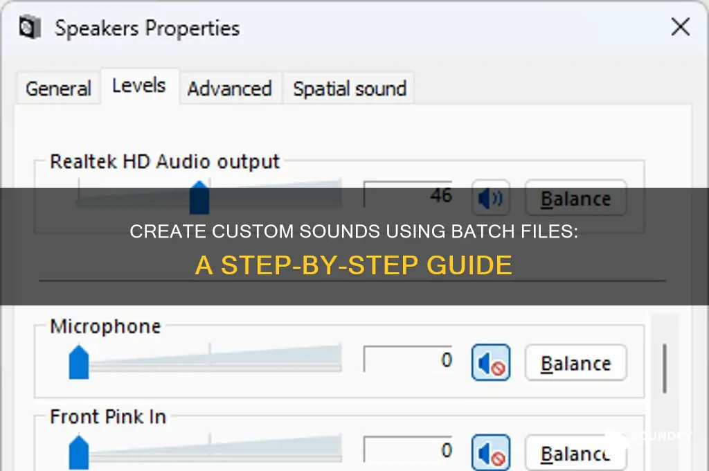 Create Custom Sounds Using Batch Files: A Step-By-Step Guide | SoundCy