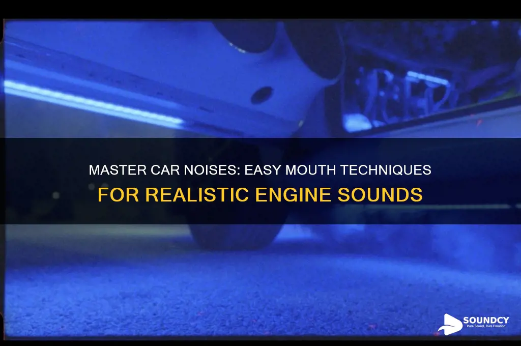 Master Car Noises: Easy Mouth Techniques For Realistic Engine Sounds ...