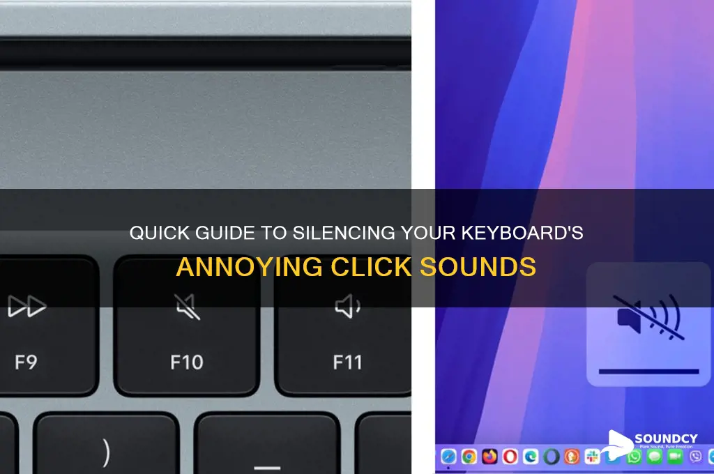 Quick Guide To Silencing Your Keyboard's Annoying Click Sounds | SoundCy
