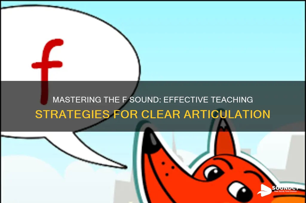 Mastering The F Sound: Effective Teaching Strategies For Clear ...