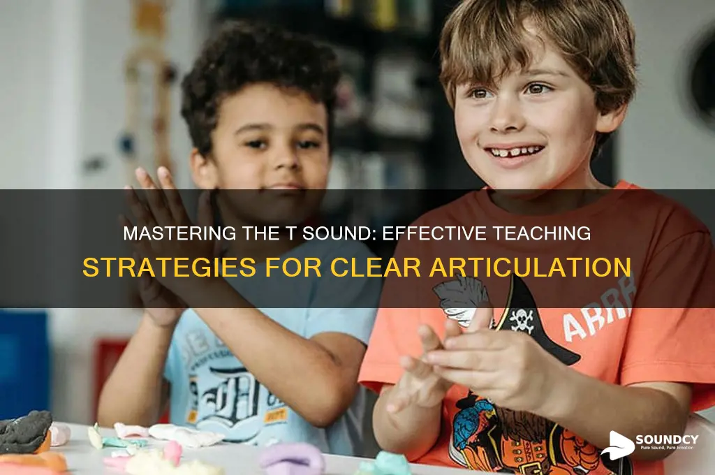 Mastering The T Sound: Effective Teaching Strategies For Clear ...