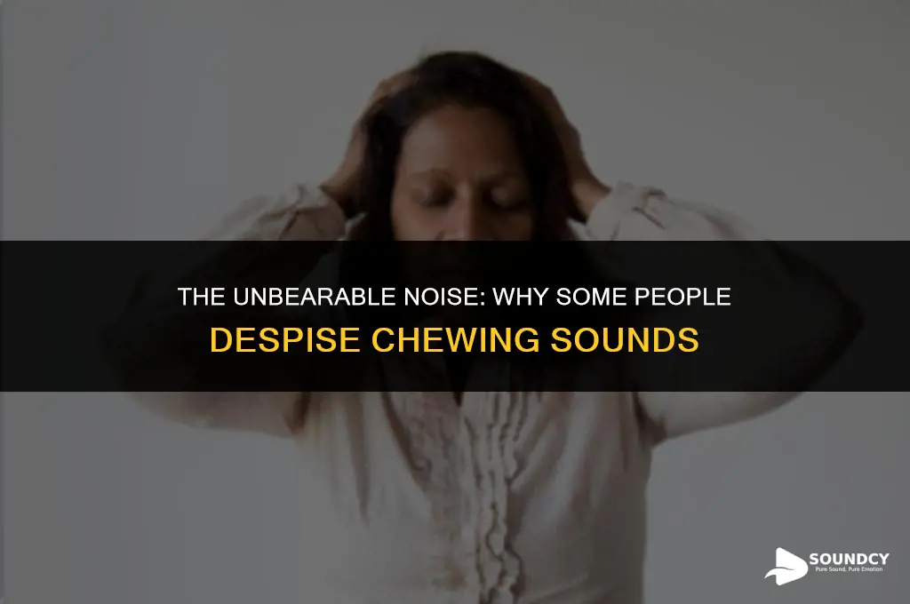 The Unbearable Noise: Why Some People Despise Chewing Sounds | SoundCy