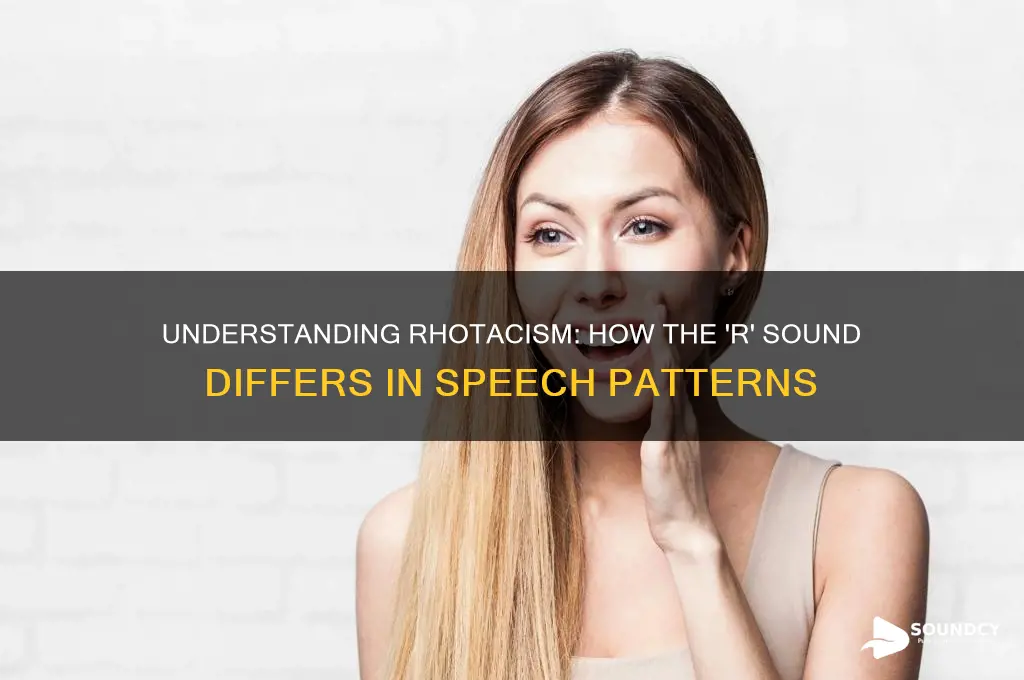 Understanding Rhotacism: How The 'R' Sound Differs In Speech Patterns ...