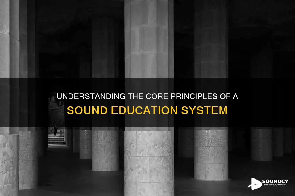 Understanding The Core Principles Of A Sound Education System | SoundCy
