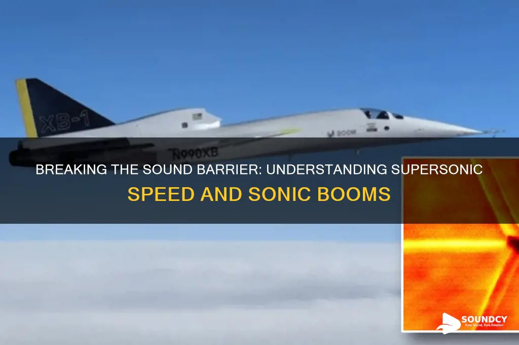 Breaking The Sound Barrier: Understanding Supersonic Speed And Sonic ...