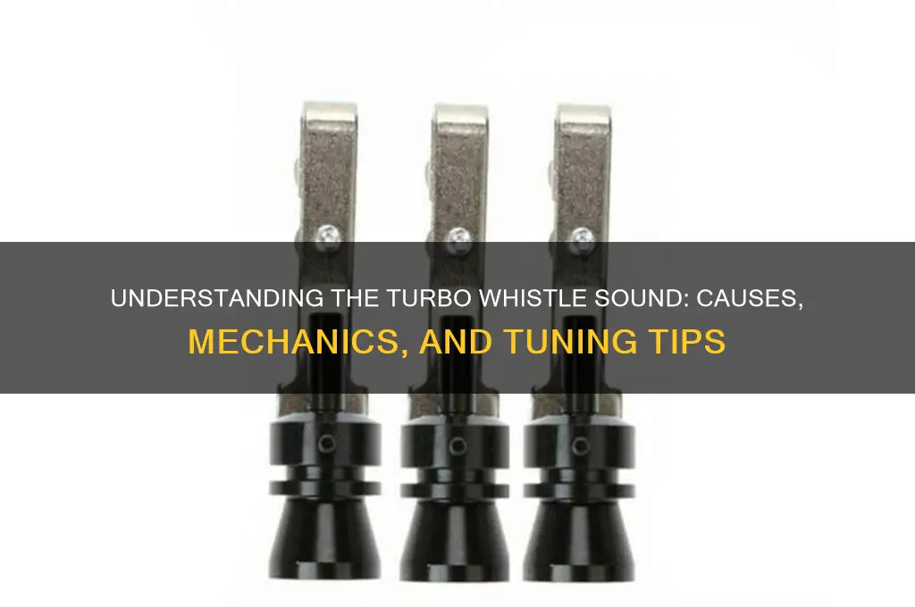 Understanding The Turbo Whistle Sound: Causes, Mechanics, And Tuning ...