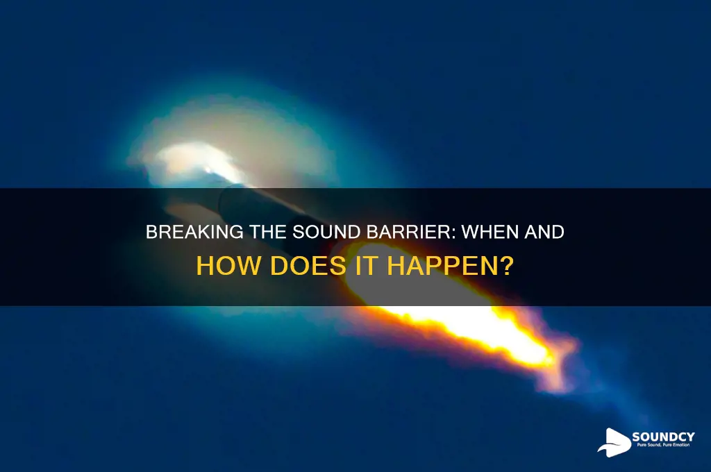 Breaking The Sound Barrier: When And How Does It Happen? | SoundCy